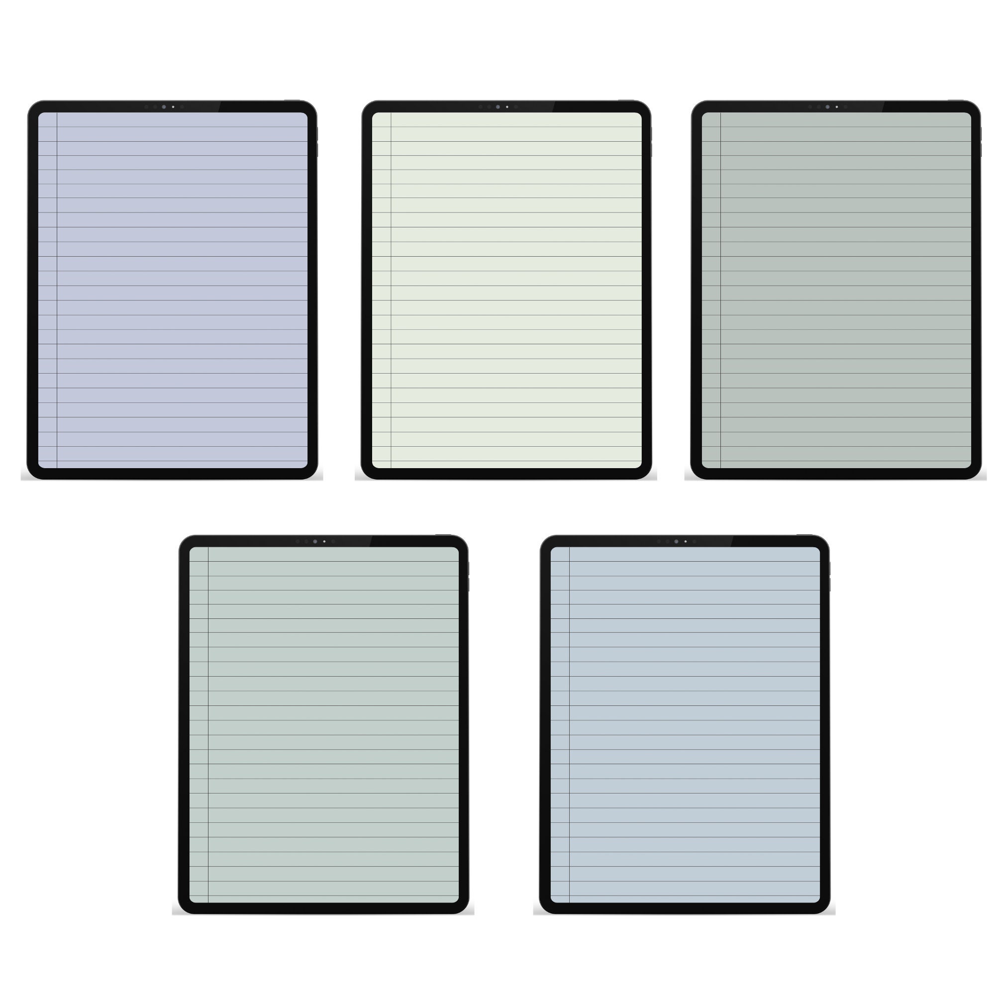 Digital Note Paper Templates, Templates Notetaking, Digital Notepad ...