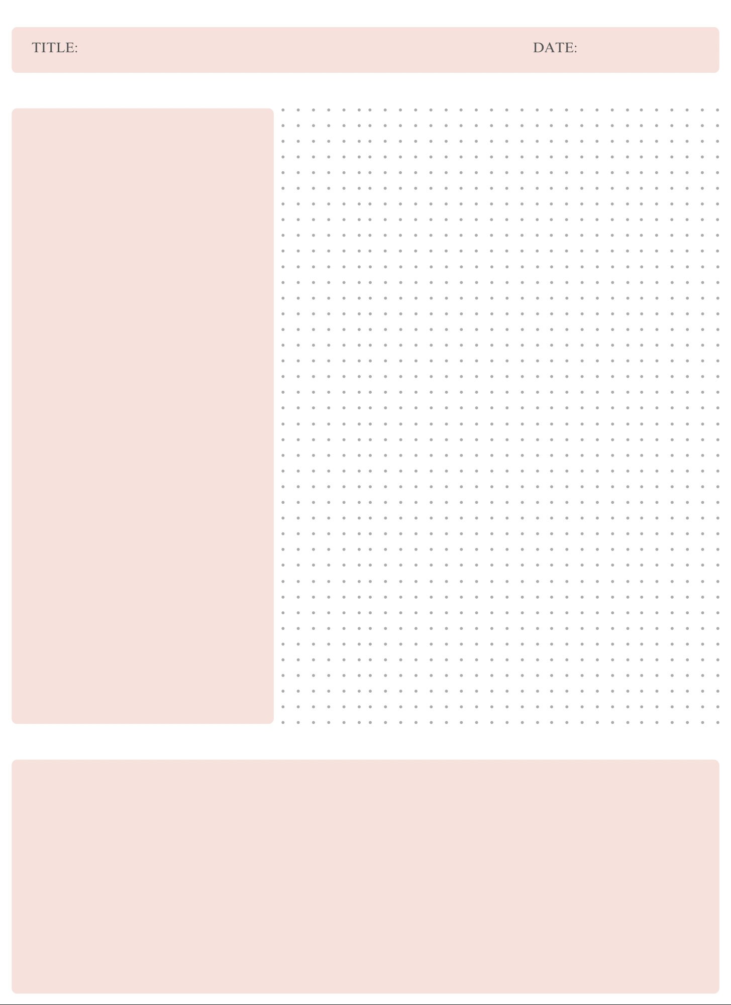 Digital Note Template, Cornell Notes, Student Note Taking, Digital ...