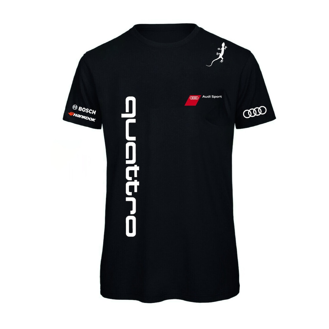 Tshirt Audi Quattro motorsport Audi shirt - Etsy Italia