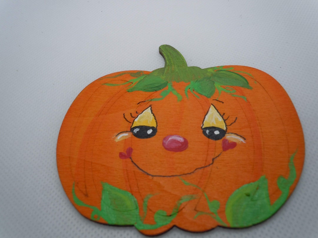 Pumpkin Magnet - Etsy