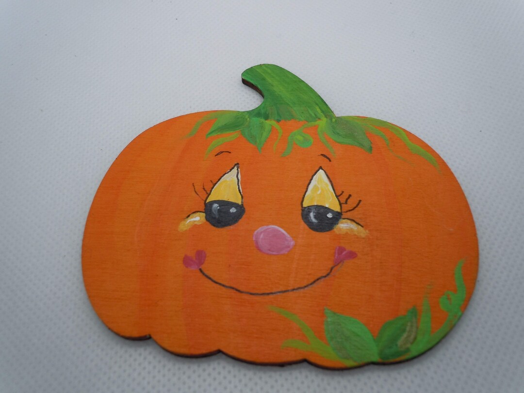 Pumpkin Magnet - Etsy