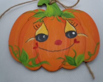 Pumpkin Magnet - Etsy