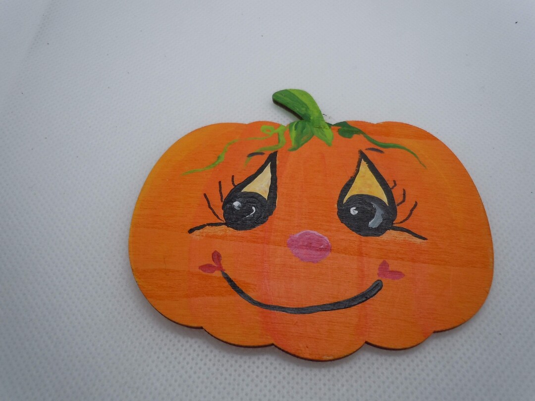 Pumpkin Magnet - Etsy