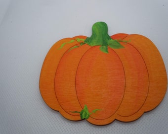 Gnome Pumpkin Magnet - Etsy