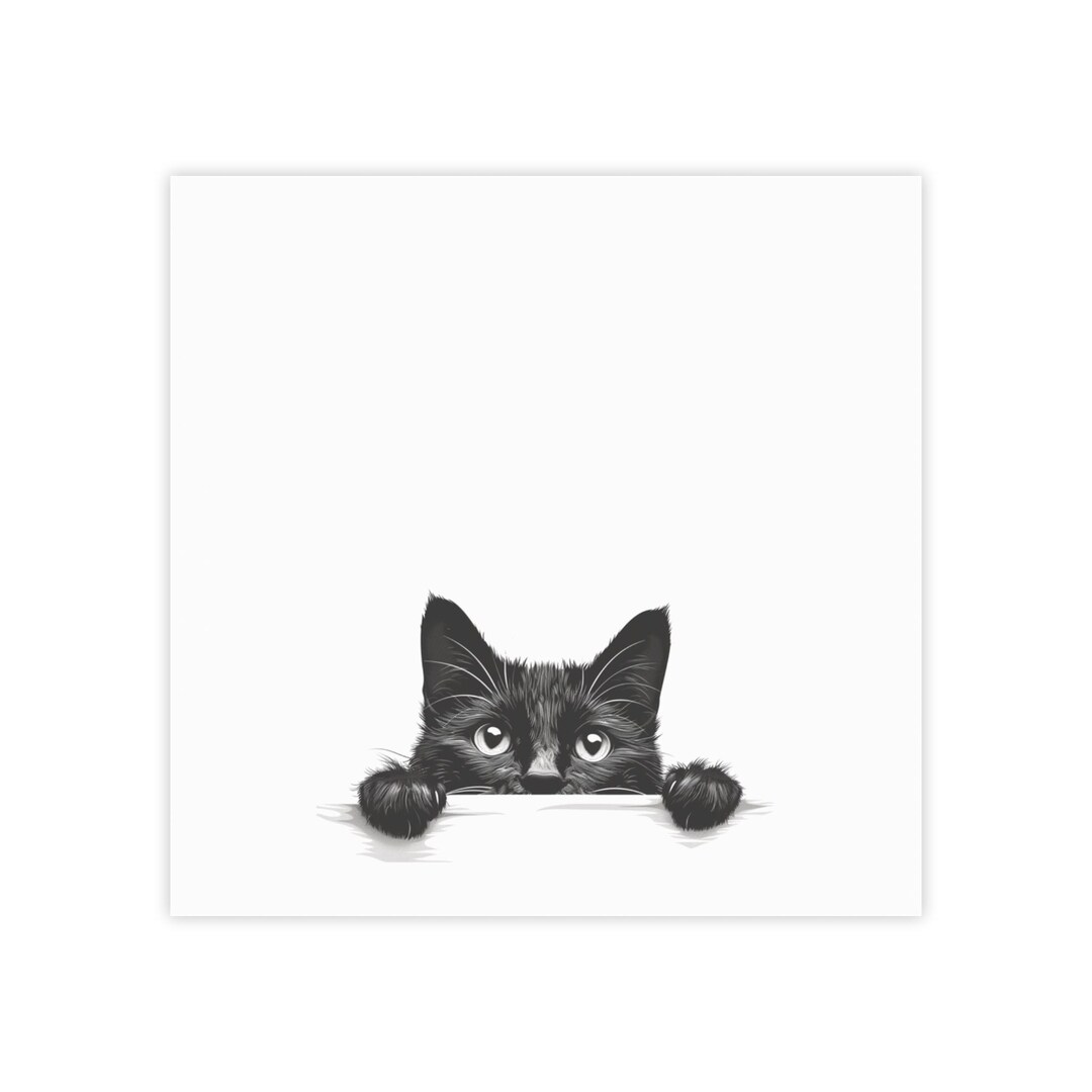 Cute Cat Post-it® Note Pads, Cat Lover Gifts, Sticky Notes for Cat ...