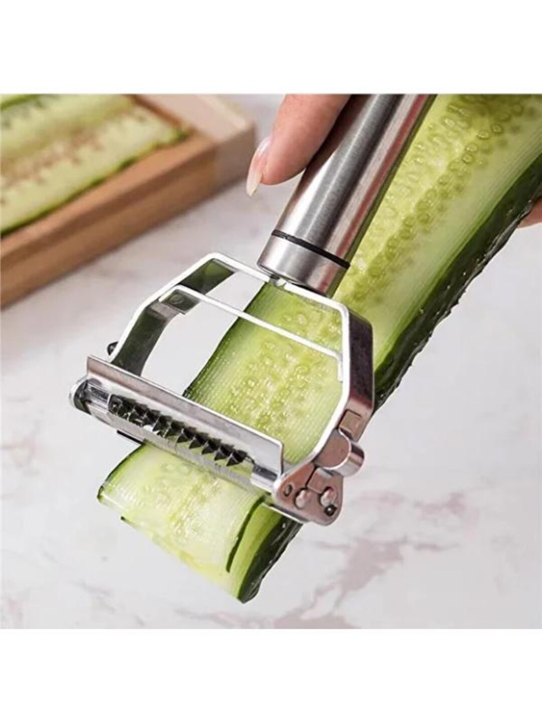Stainless Steel Vegetable Peeler, Multi-function Kitchen Gadget ...