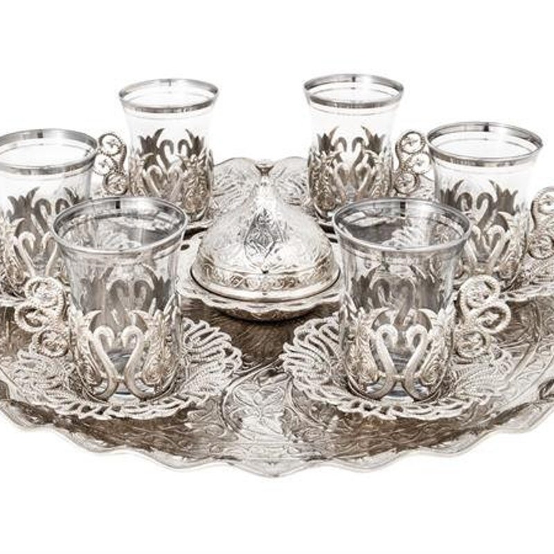 Turkish Tea Set - Etsy
