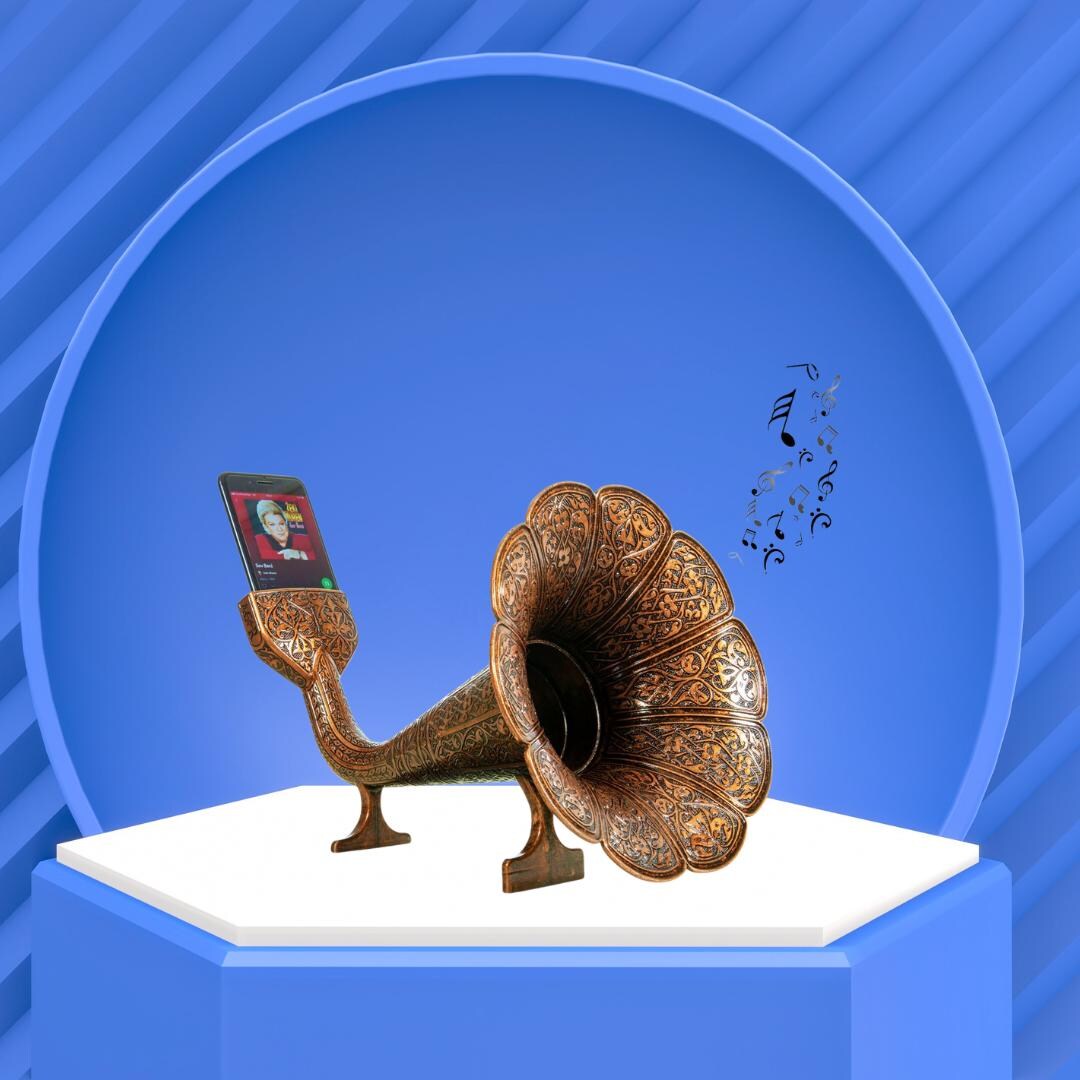 Gramaphone Increase Your Phone and Sound With Multiple Colors and Make ...