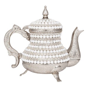 Teapot - Pearl Stony Finish, Rustic Color, Handmade Tea Kettle - Etsy