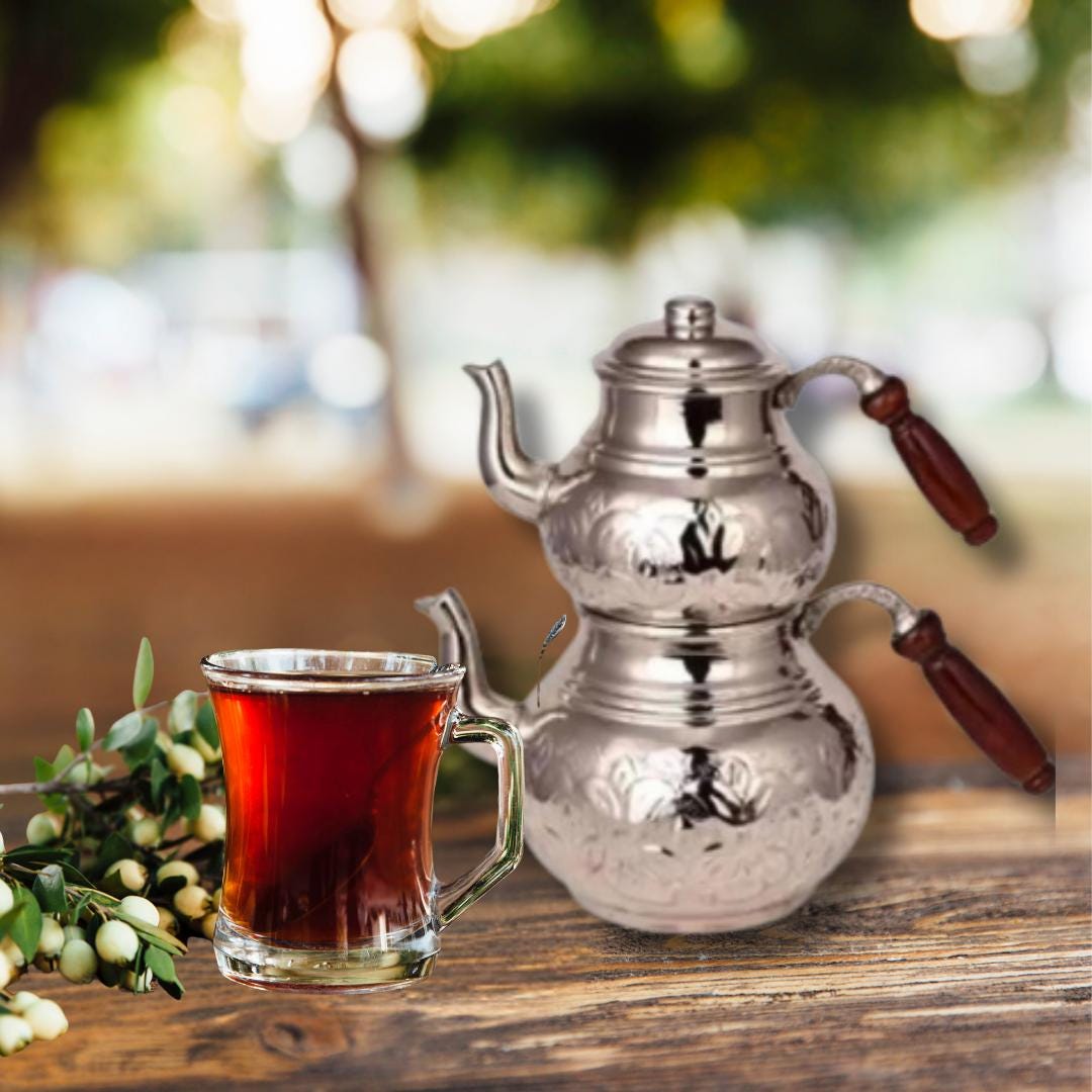 Copper Cauldron Teapot Handcrafted Tea Pot, Unique Home Decor, Gift for ...