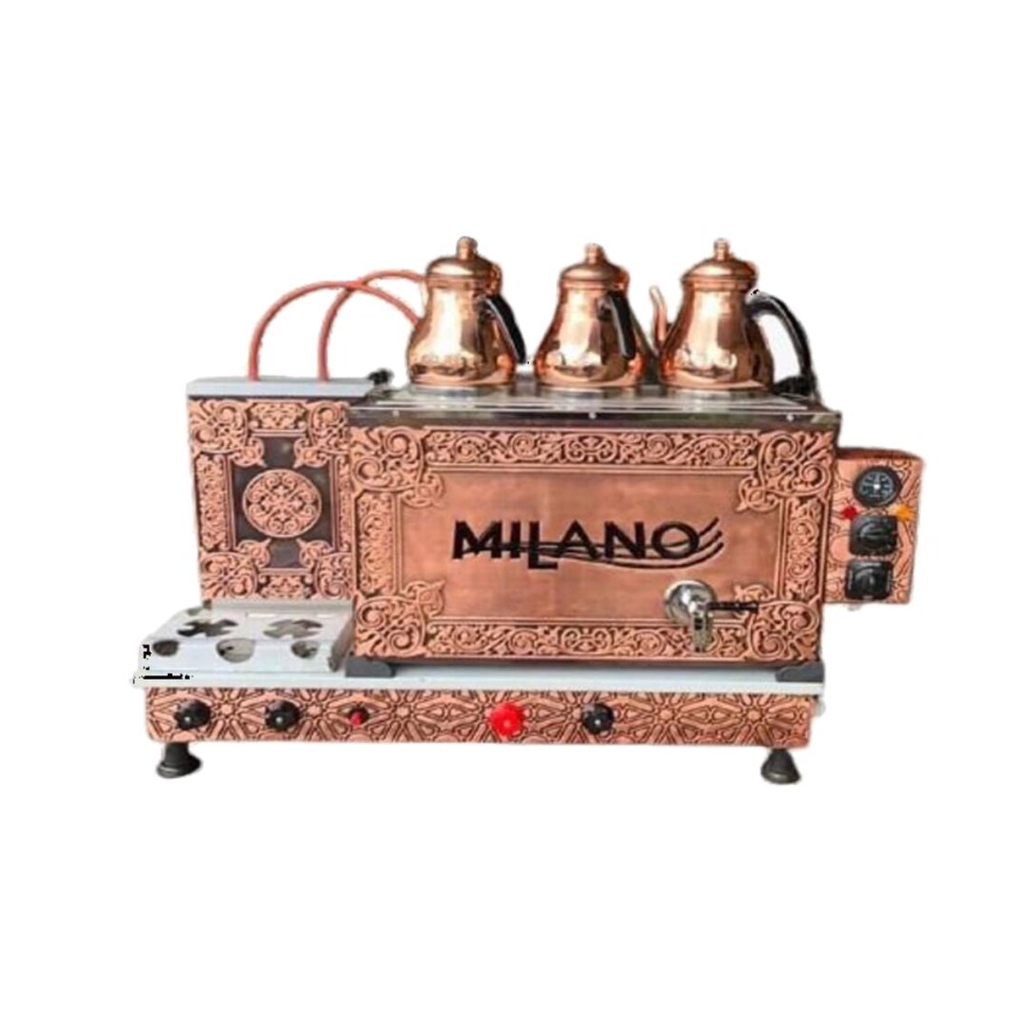 3 Teapots Tea and Water Heating Boiler Electric Tea Boiler With 2 Boxes ...