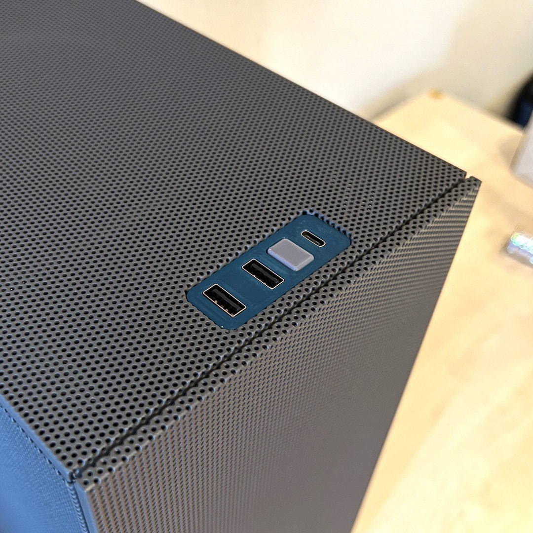 SSUPD Meshroom S Front Panel Power Button Relocation Kit - Etsy