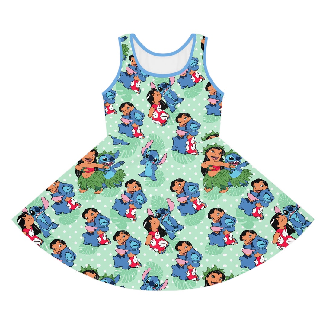 Lilo and Stitch Dress, Youth Disney Dress, Stitch Dress - Etsy