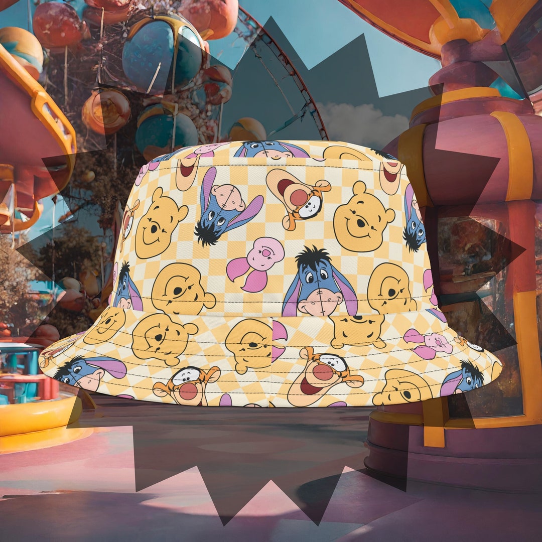 Winnie the Pooh Bucket Hat, Disney Bucket Hat, Bucket Hat - Etsy