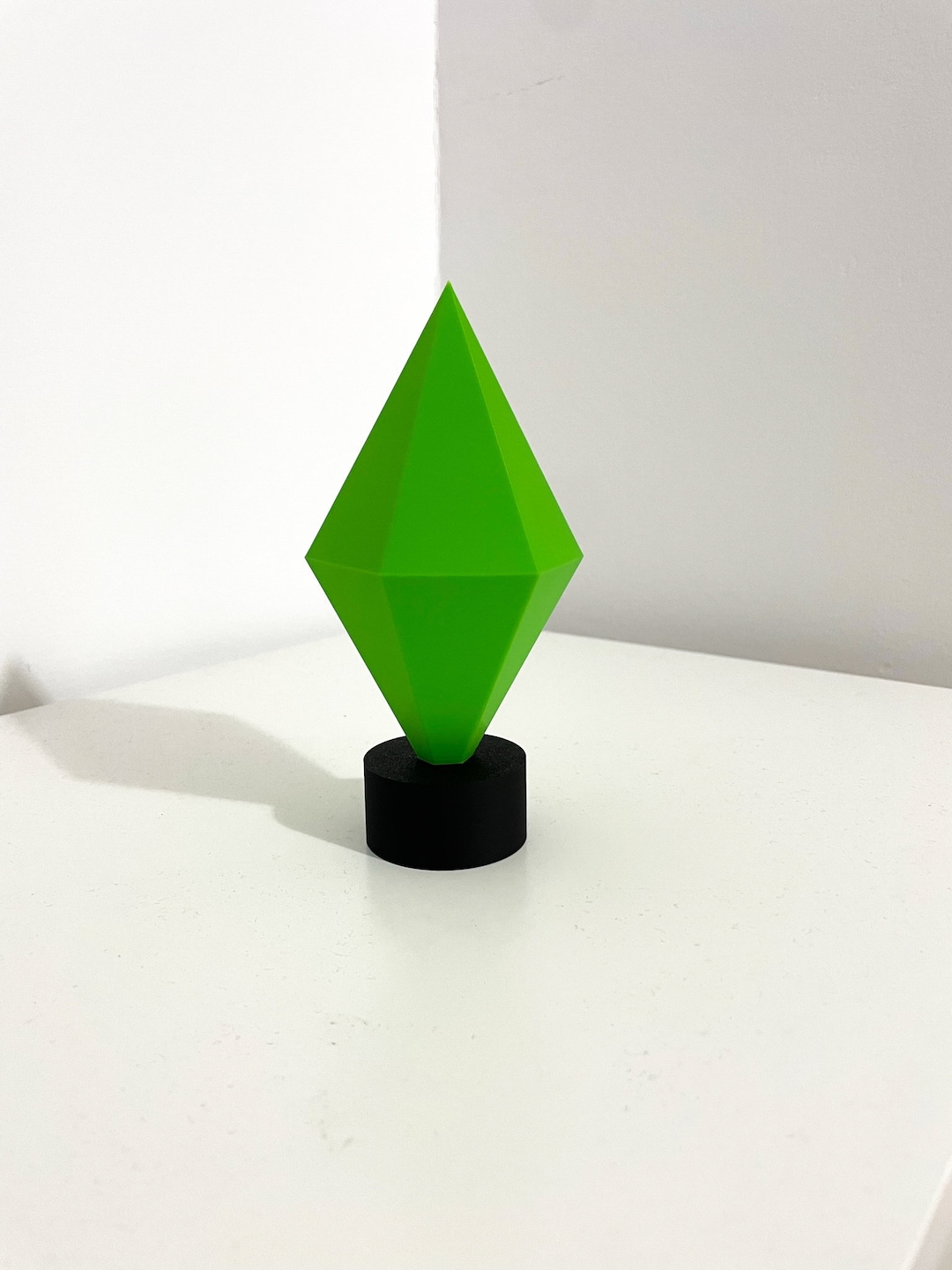 Sims Plumbob Statue Green Crystal Gem Gamer Gaming Decor - Etsy UK