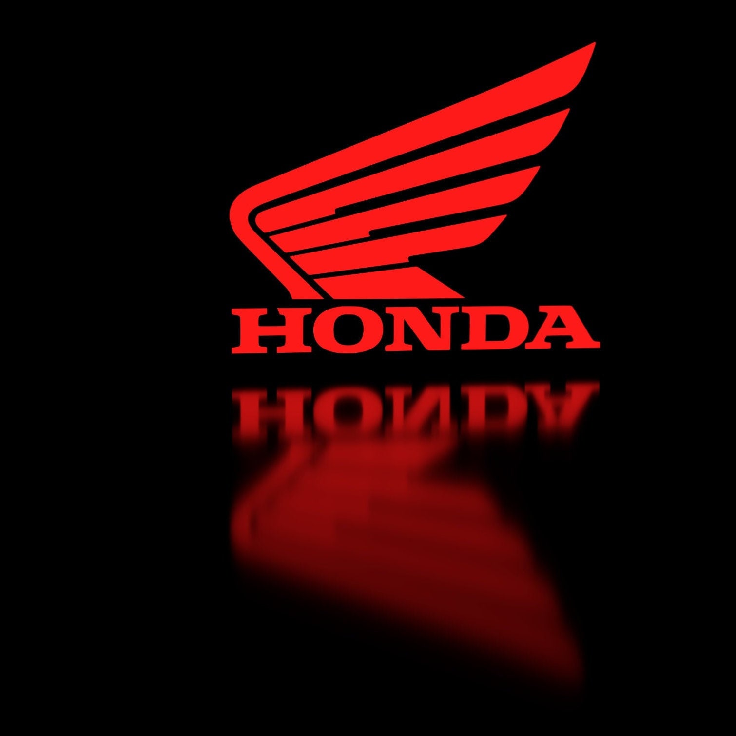 Honda Logo LED Lamp Motorcycle Lovers HRC Decor Father's Day Gifts ...