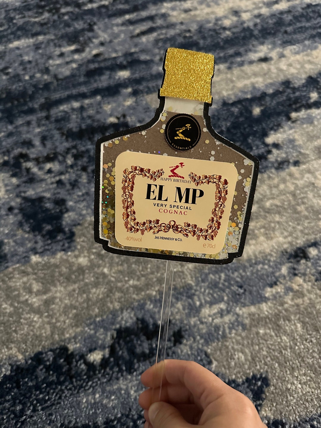 Hennessy Bottle Cake Topper - Etsy