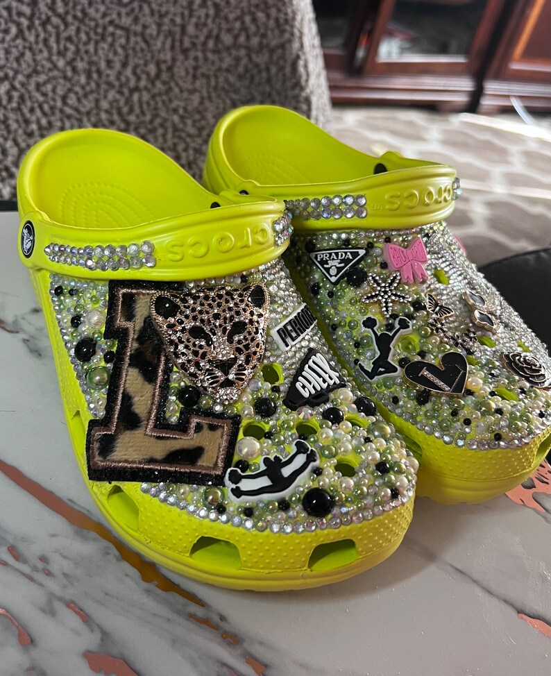 Custom Cheer Crocs - Etsy
