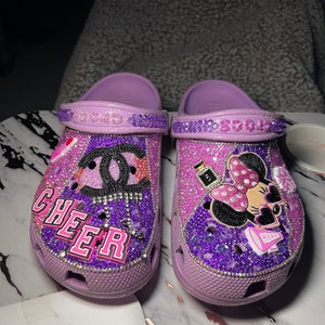 Custom Cheer Crocs - Etsy