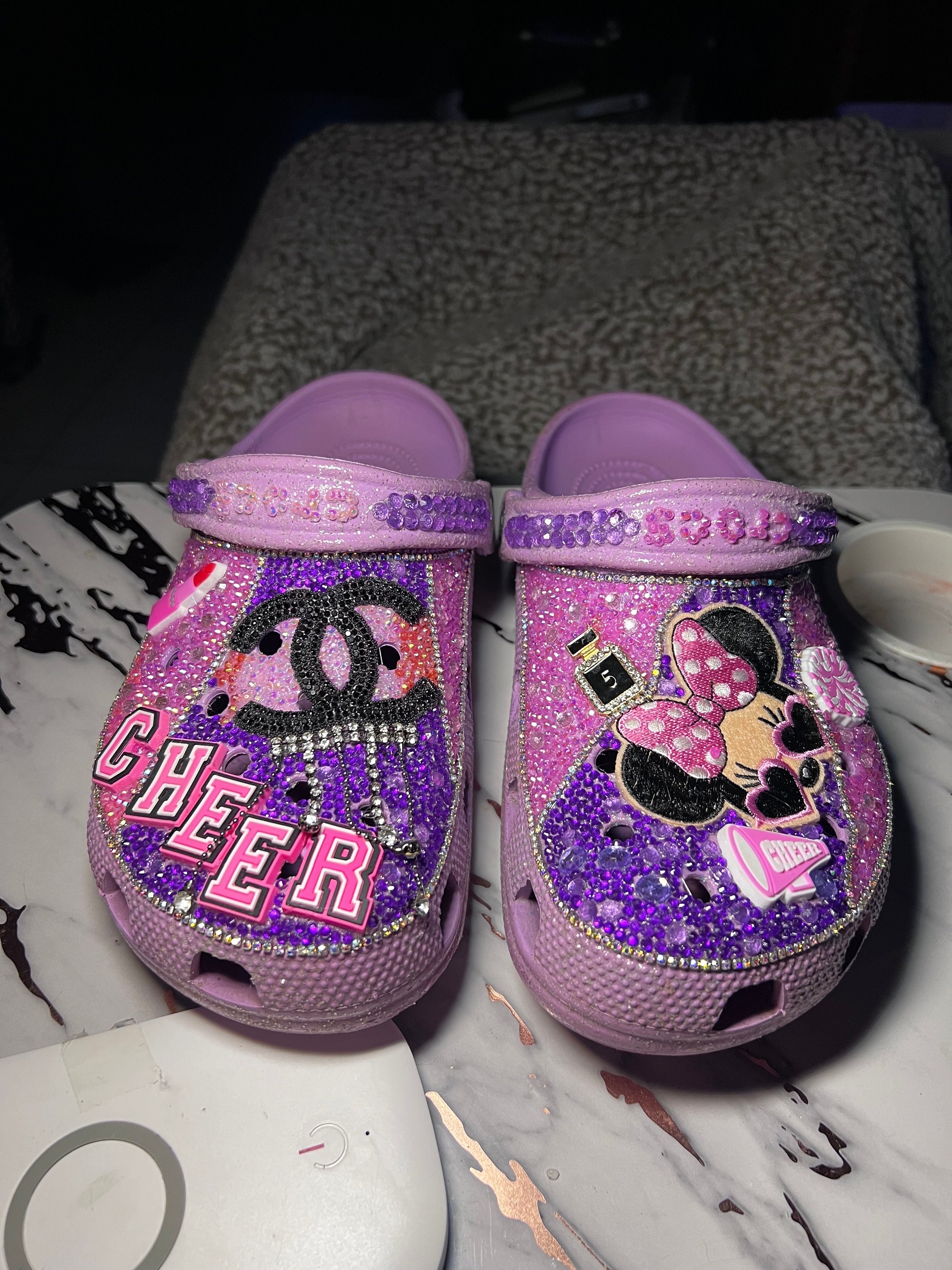 Custom Cheer Crocs - Etsy
