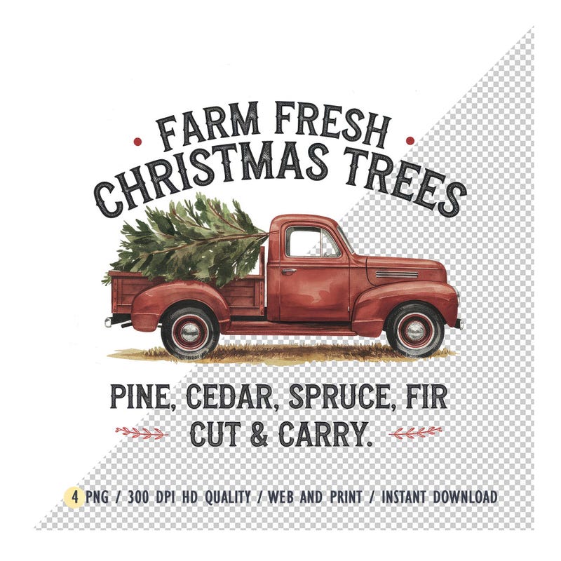 Truck Christmas Tree - Etsy