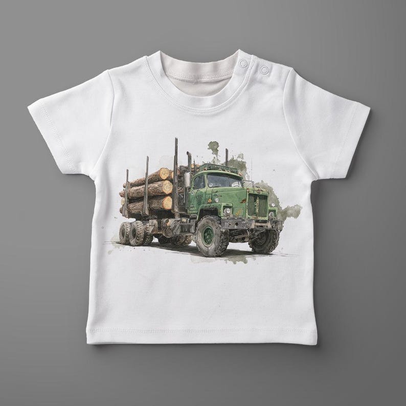 Logging Truck PNG Sublimation, Logging Equipment, Heavy-duty Logging ...