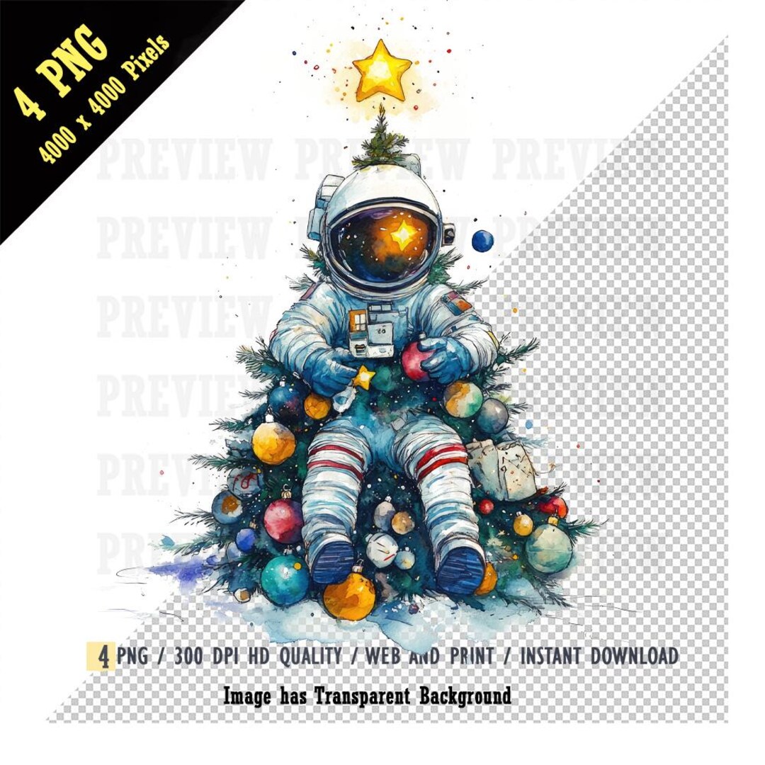 Christmas Tree Astronaut Gear, Helmets, Space Gloves, Oxygen Tanks ...