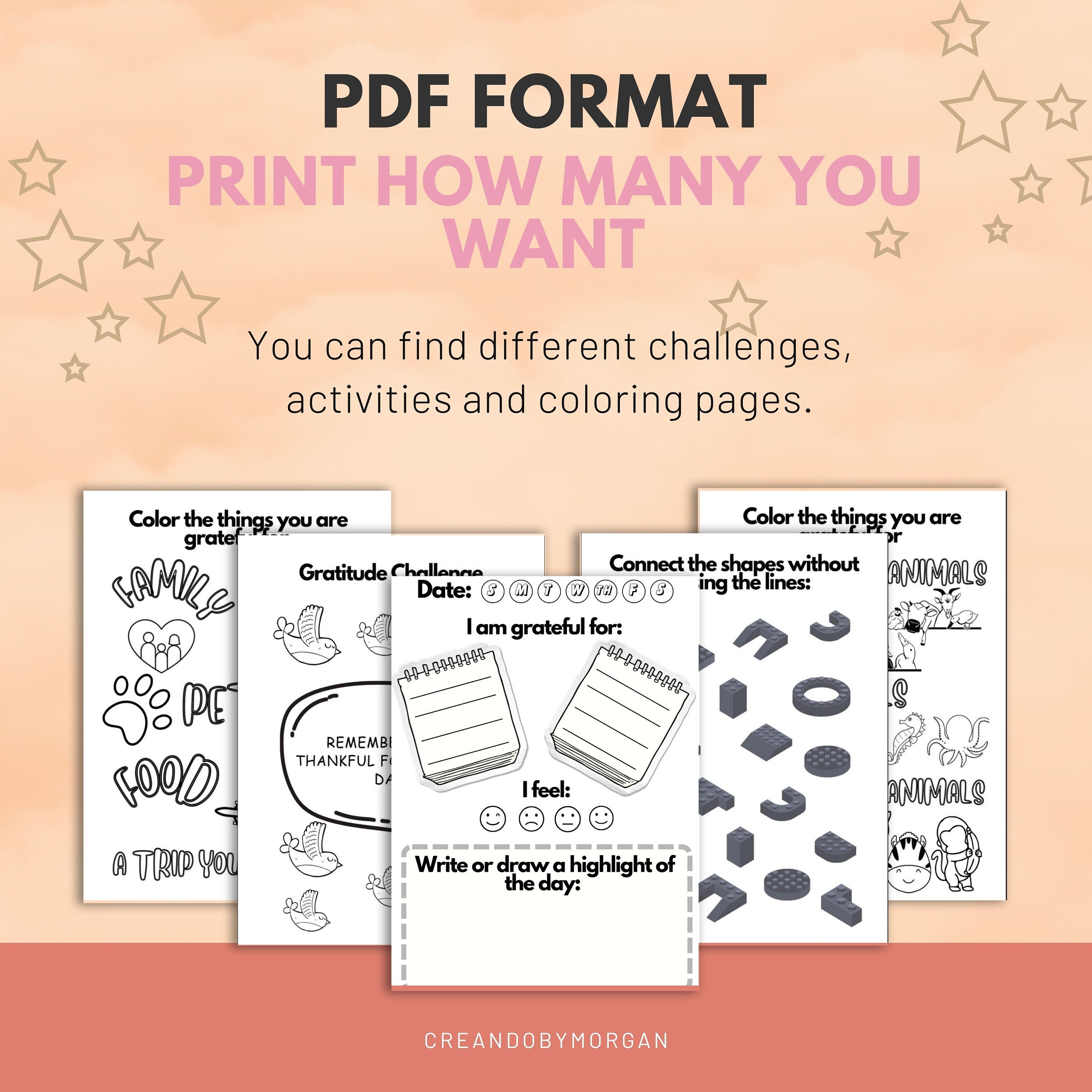 5 Different Covers - Kids' Gratitude Journal: Expressing Feelings ...