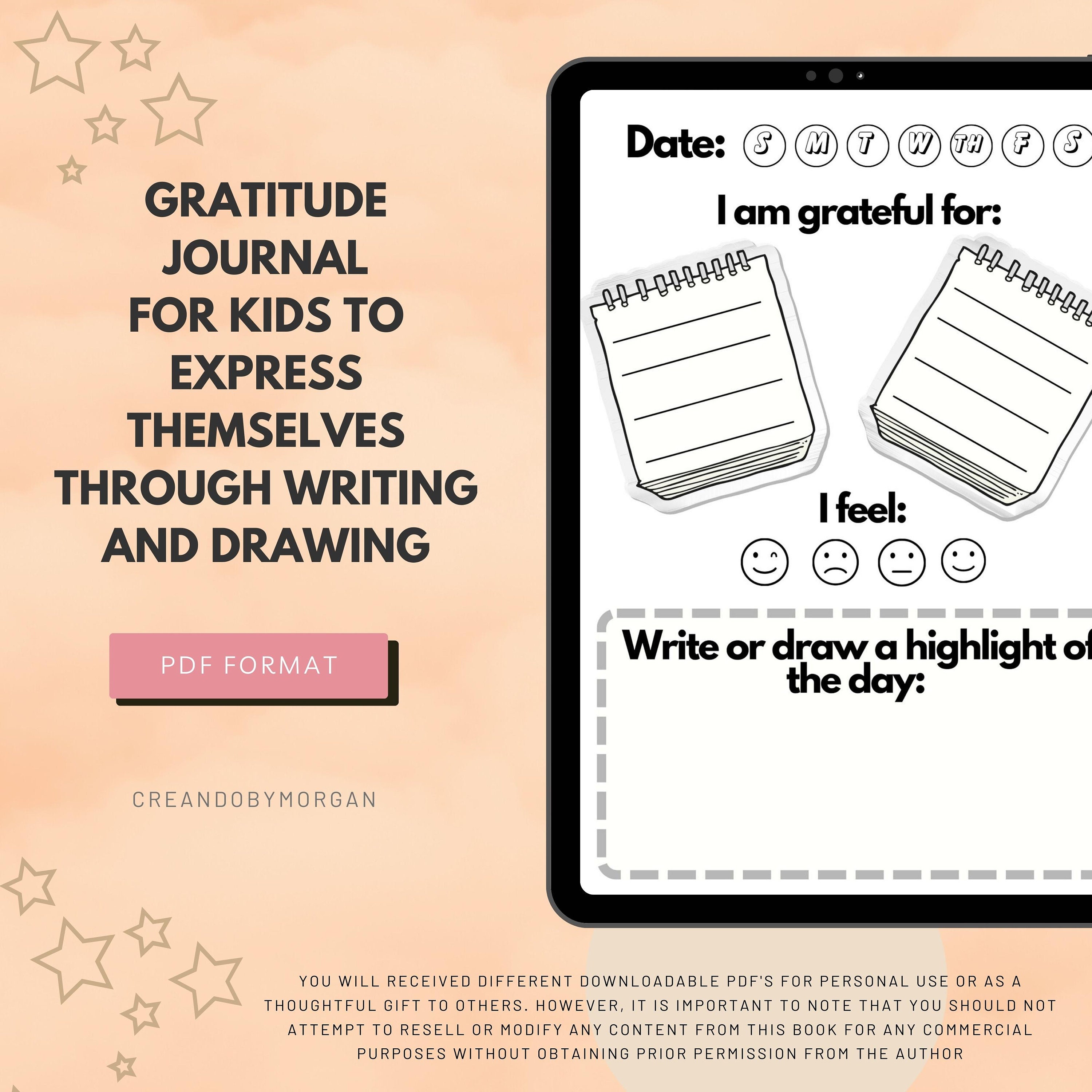 5 Different Covers - Kids' Gratitude Journal: Expressing Feelings ...