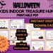 Halloween Indoor Treasure Hunt for Kids Instant Download - Etsy