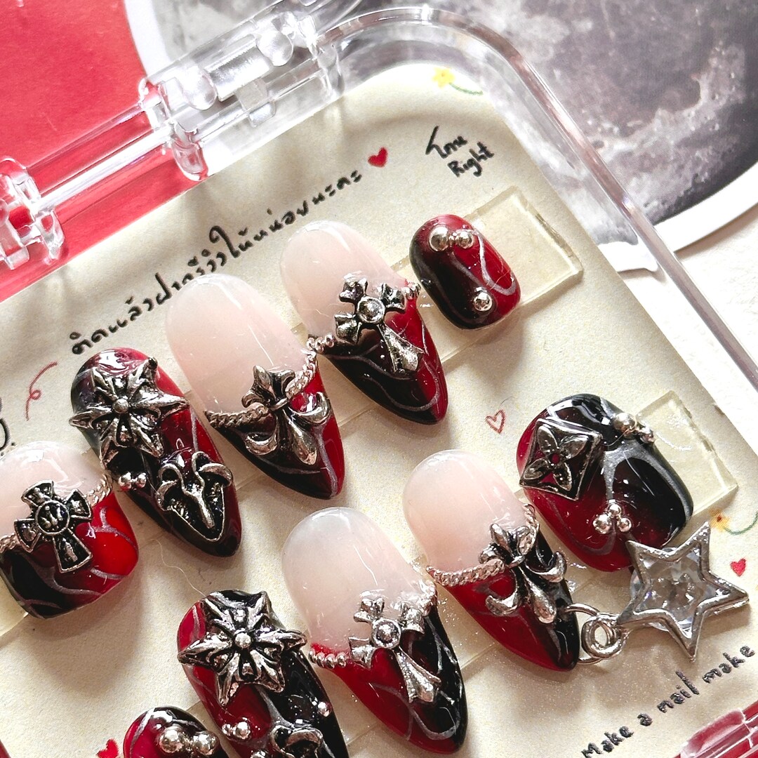 VAMPRIER'S Press-on Nails [ Open for Custom Made ] Fake Nails ...