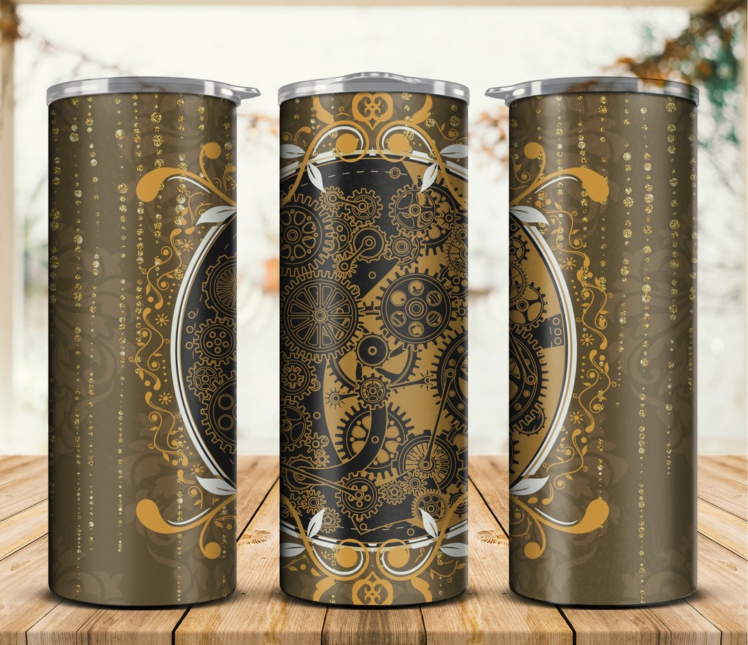 Steampunk 20 Oz Tumbler Wrap - Etsy