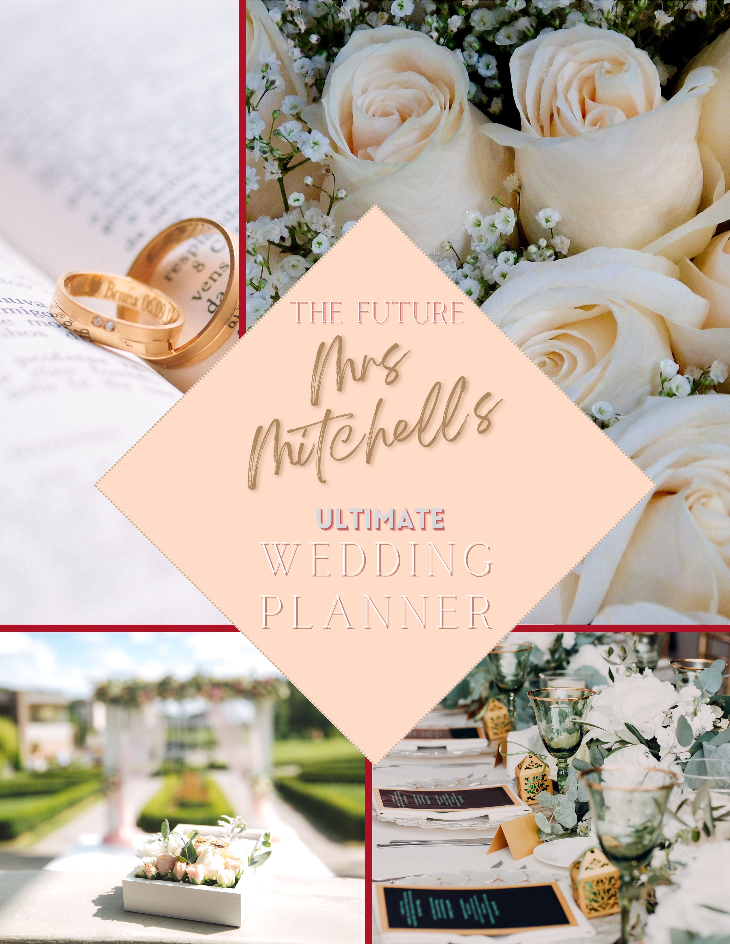 Ultimate Printable Bridal Planner Wedding Breakdown Notebook - Etsy