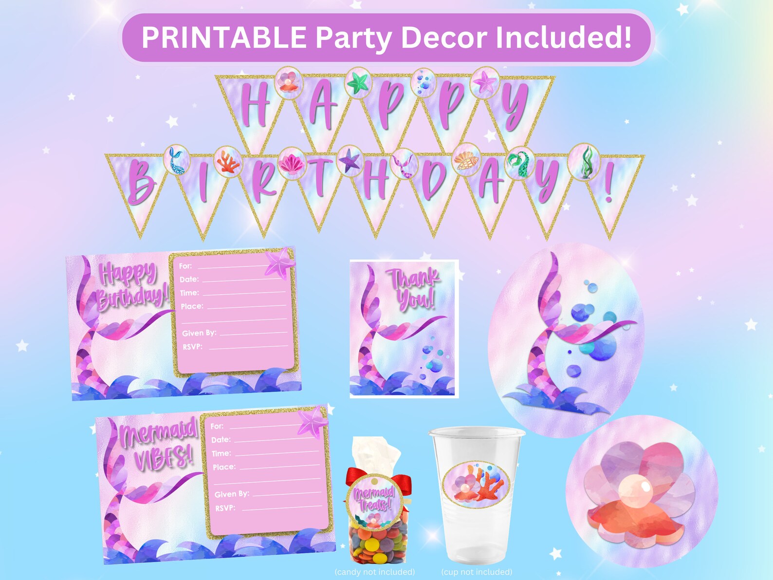 Mermaids Printable Escape Style Activity Game for Ages 8-12 With ...