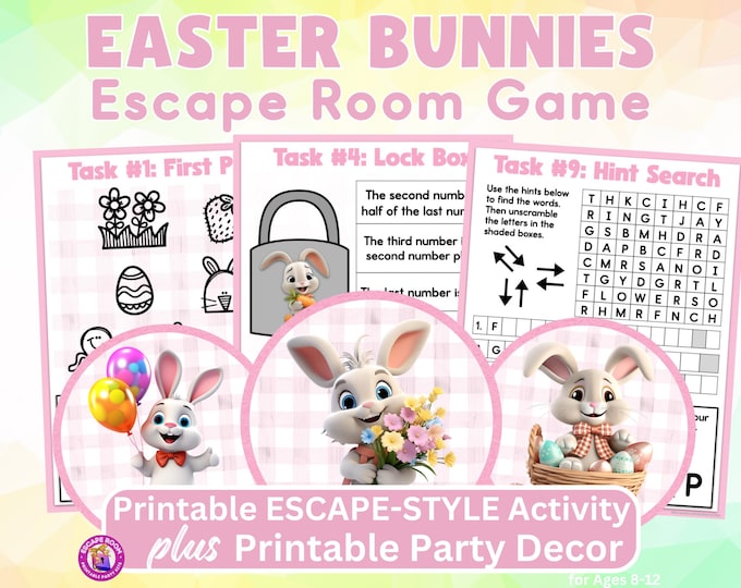 The Enchanted Candy Vault Escape Room Printable Puzzles 6&up Instant ...