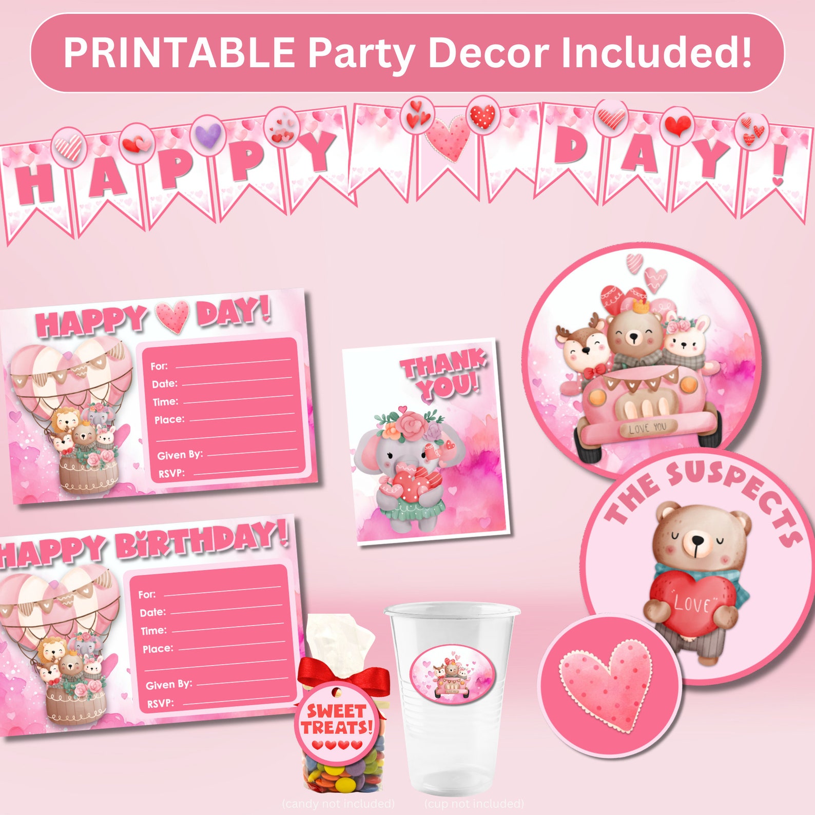 Secret Admirer Valentine's Day Themed Kids Mystery Printable Game Kit ...