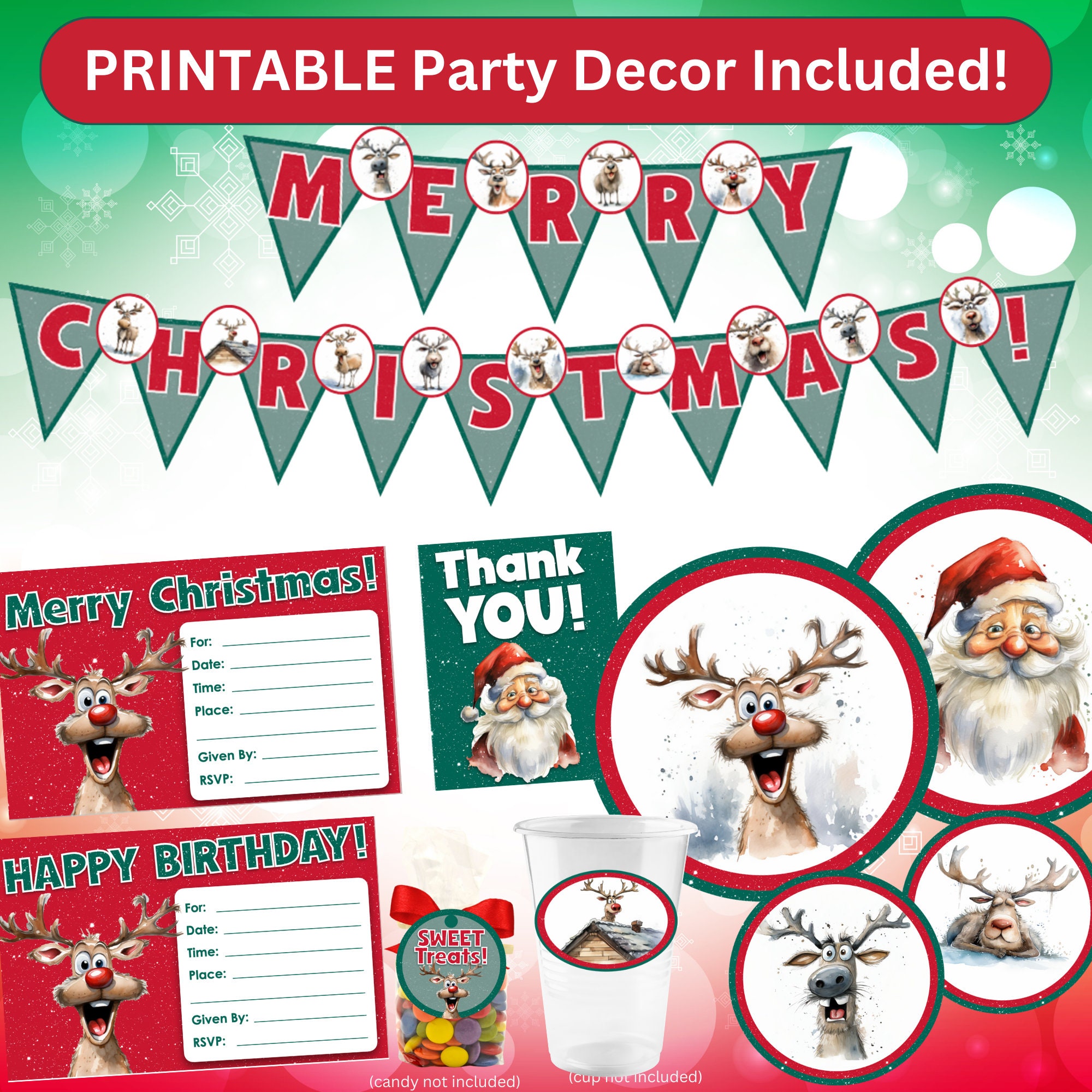 Christmas Hide and Seek With Santa Printable Escape Style Activity Game ...