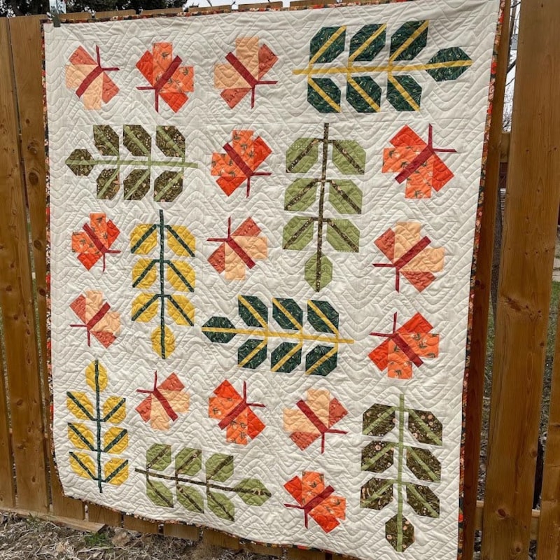 Oak Leaf Quilt Pattern - Etsy
