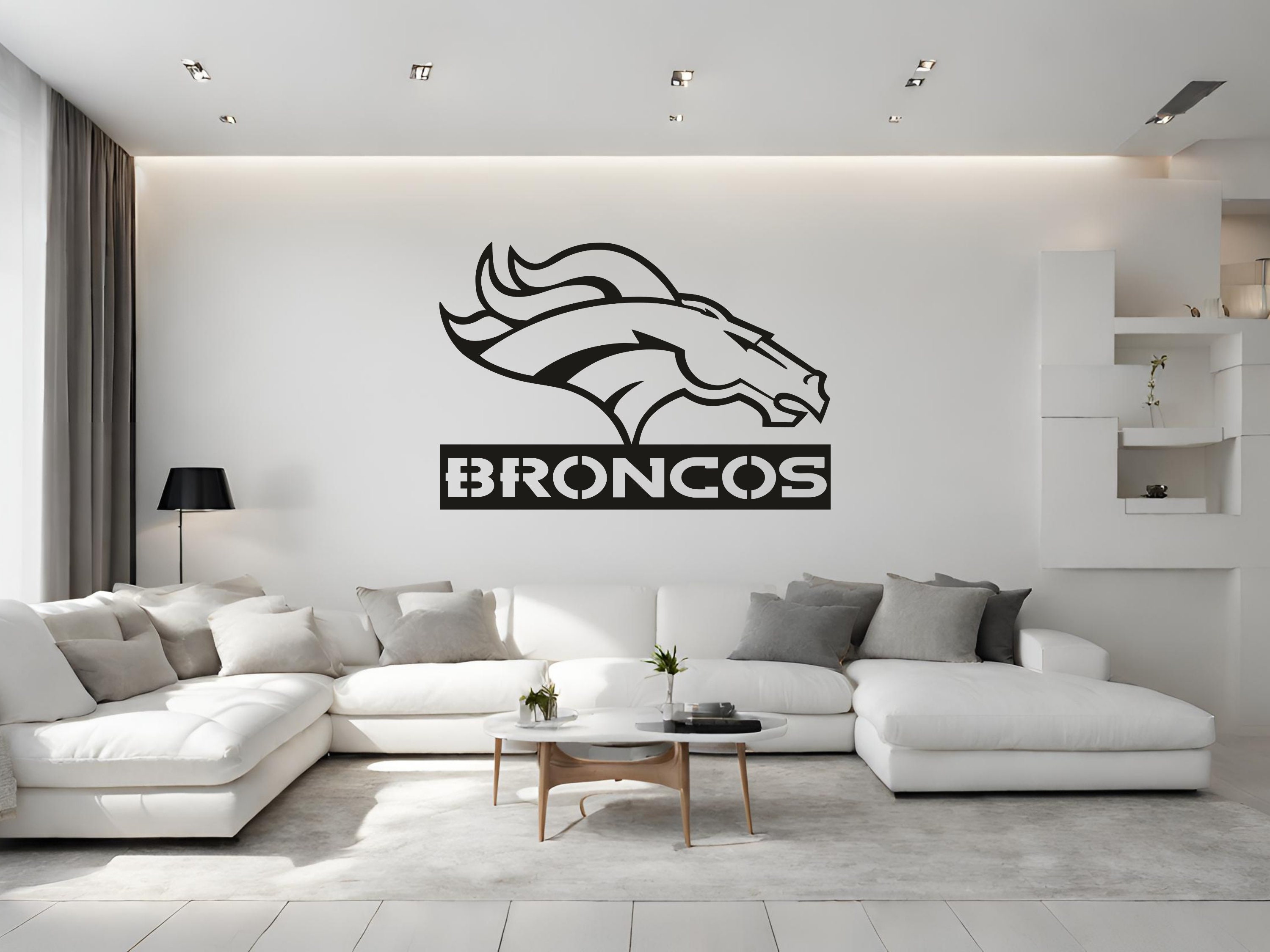 Denver Broncos, Denver Broncos Decor, NFL Metal Sign, Broncos Metal ...