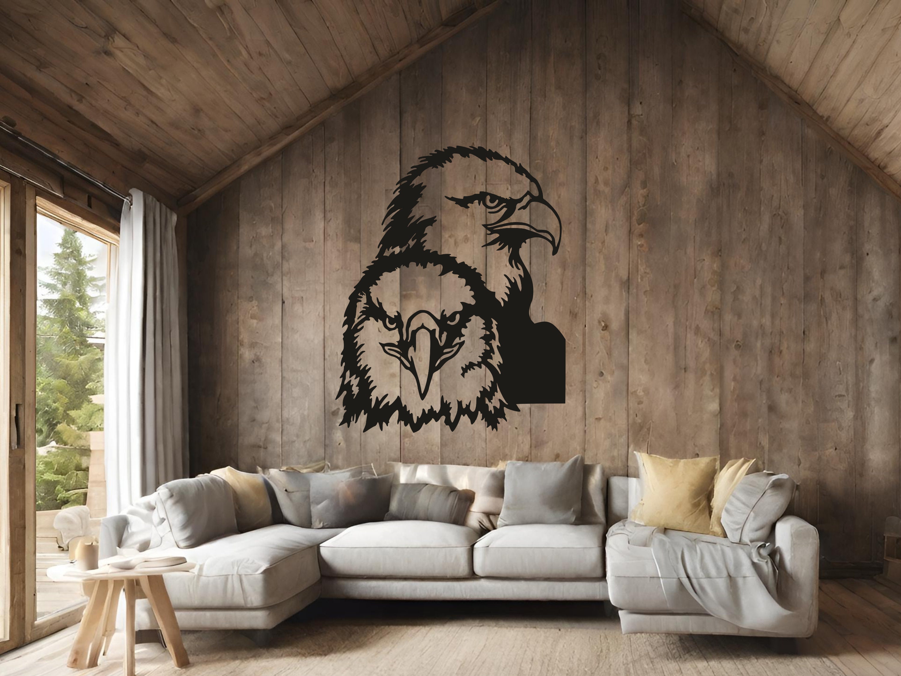 Bald Eagle Metal Decor Large Metal Eagle Wall Art Metal - Etsy