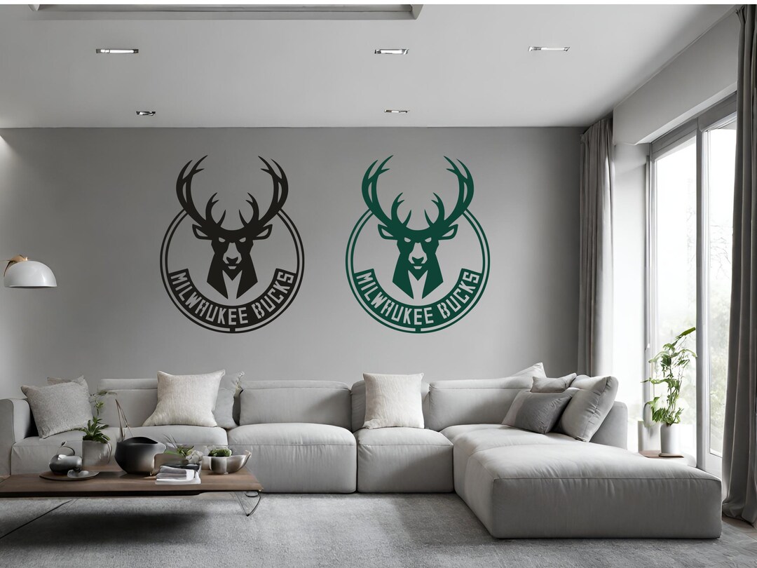 Milwaukee Bucks Gift, NBA Gift, NBA Wall Art, Milwaukee Bucks Garage ...