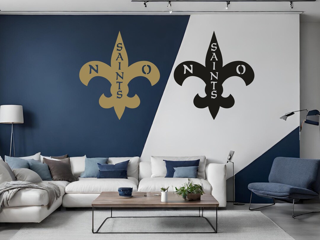 New Orleans Saints Saints NFL Decor NFL Metal Sing Saints - Etsy