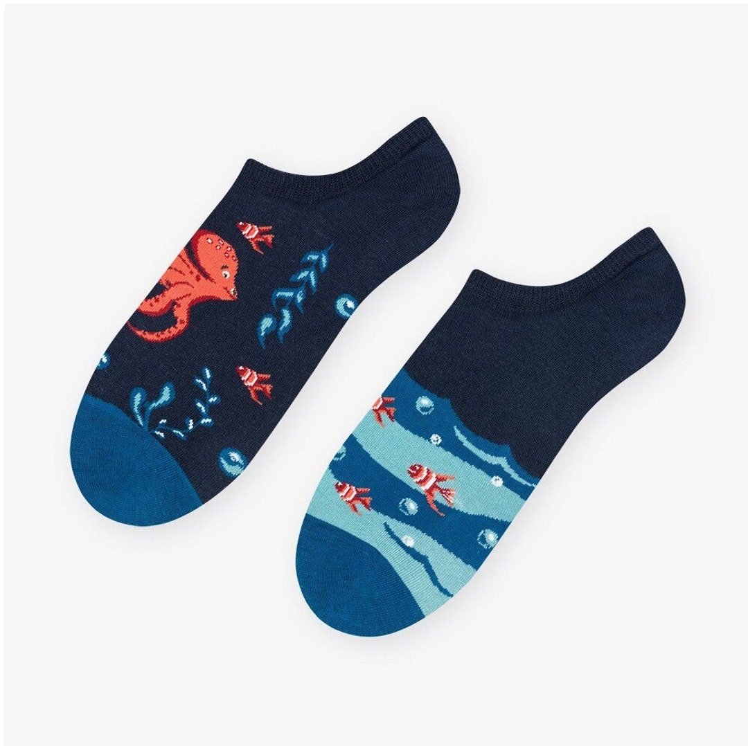 Seaworld Underwater Unisex Socks, Funny Socks, Cozy Socks, Men Socks ...