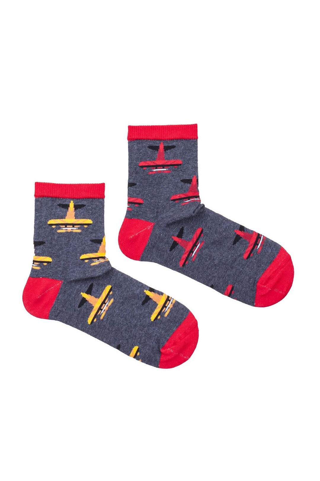 Plane Airplane Kids Socks, Funny Socks, Cozy Socks, Casual, Fun Design ...