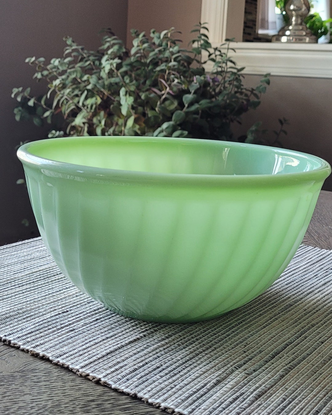 Fire King Vintage Jadeite 9 Bowl - Etsy