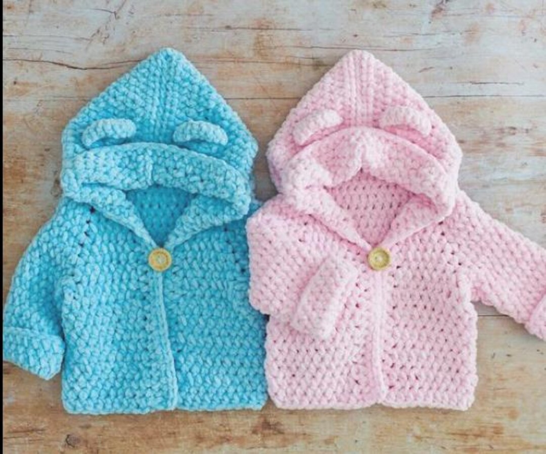 Handmade Baby Cardigan - Etsy