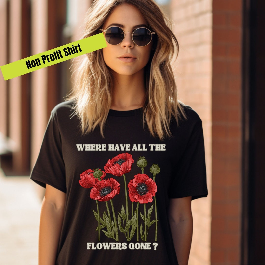 Where Have the Flowers Gone Anti War Shirt Free Palestine Sweatshirt ...