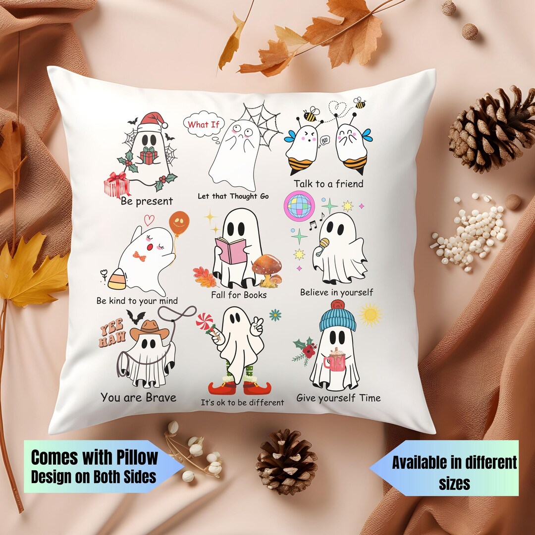 Mental Health Pillow, Therapist Office Decor, Wheel of Emotion Pillow ...