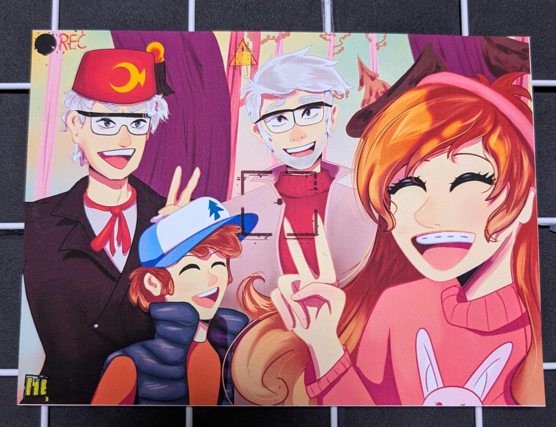 Gravity Falls Family Print - Etsy