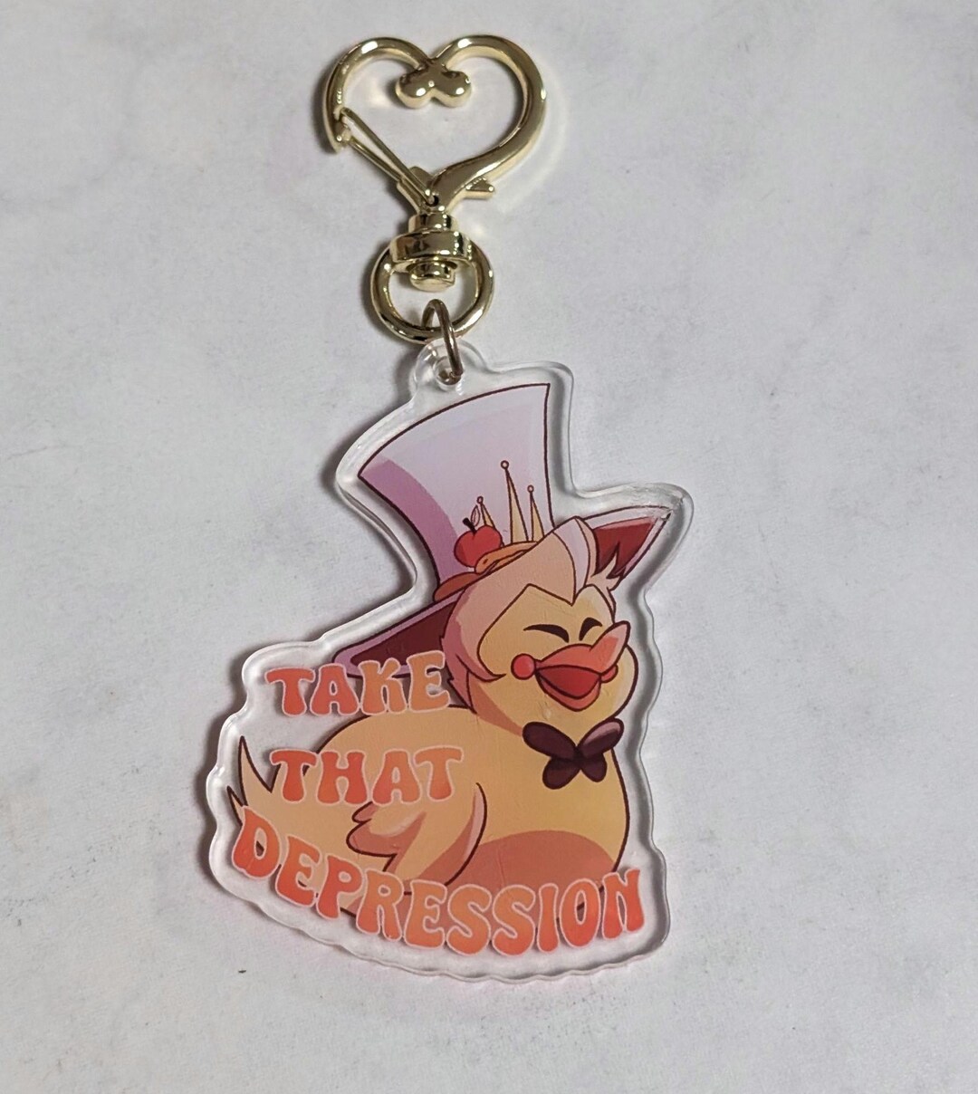 Ducky Charm Lucifer Hazbin Hotel - Etsy